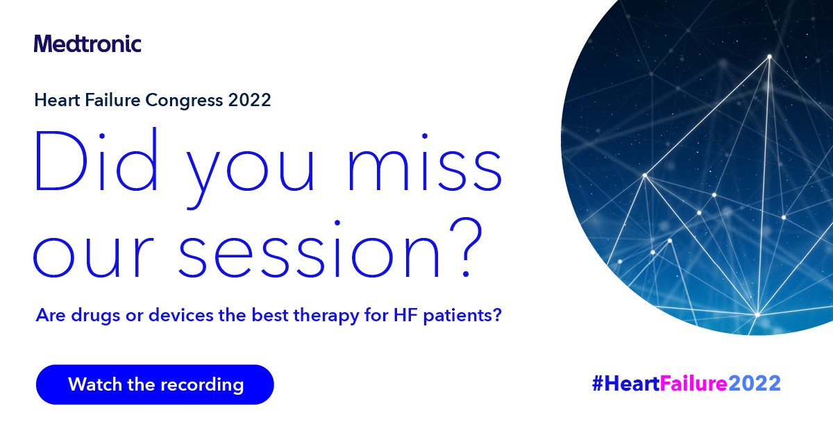 Medtronic Cardiac and Vascular on LinkedIn: Missed the Heart Failure ... Medtronic Cardiac and Vascular on LinkedIn: Missed the Heart Failure ...