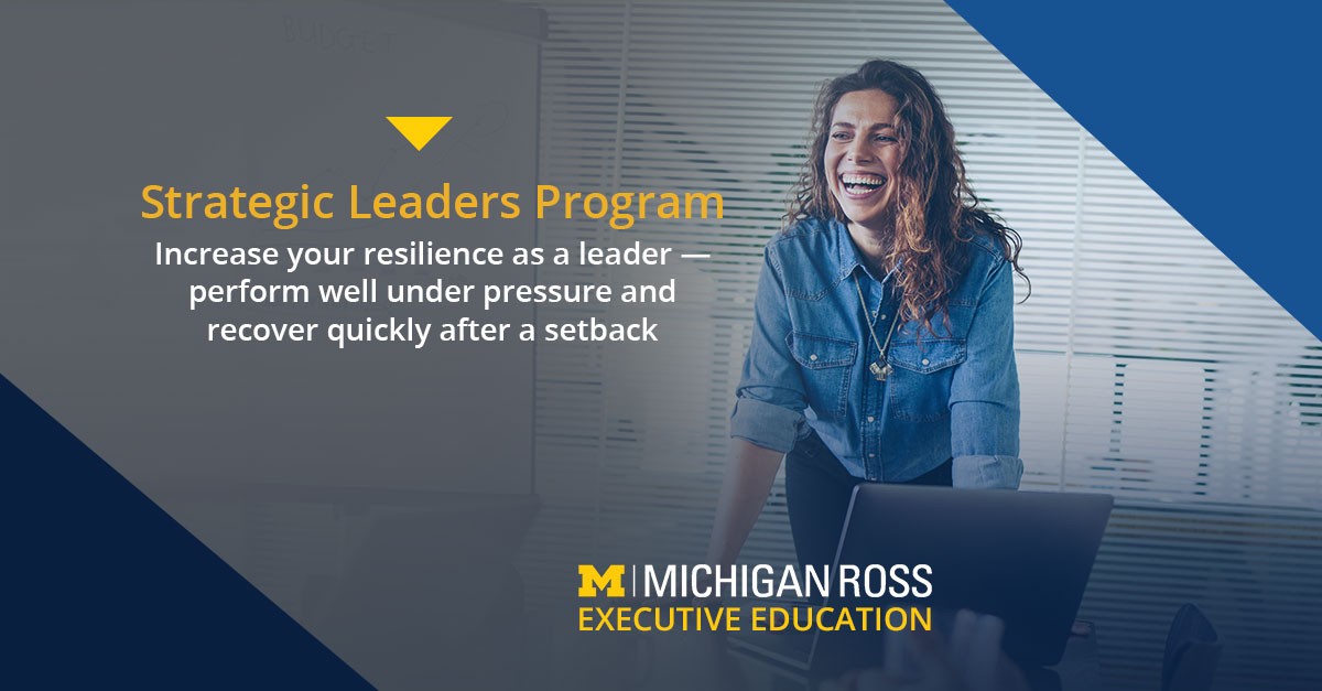 Michigan Ross School of Business Executive Education on LinkedIn ... Michigan Ross School of Business Executive Education on LinkedIn ...
