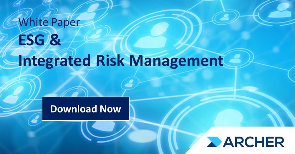 Archer Integrated Risk Management on LinkedIn: ESG and Integrated Risk ... Archer Integrated Risk Management on LinkedIn: ESG and Integrated Risk ...