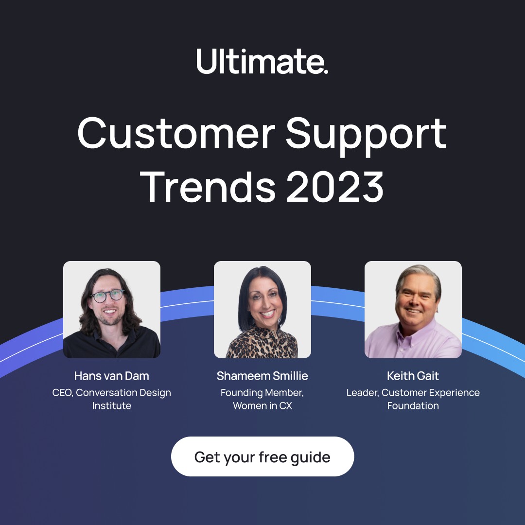 Zendesk AI agents (Ultimate) on LinkedIn: Customer Service Trends 2023 Zendesk AI agents (Ultimate) on LinkedIn: Customer Service Trends 2023