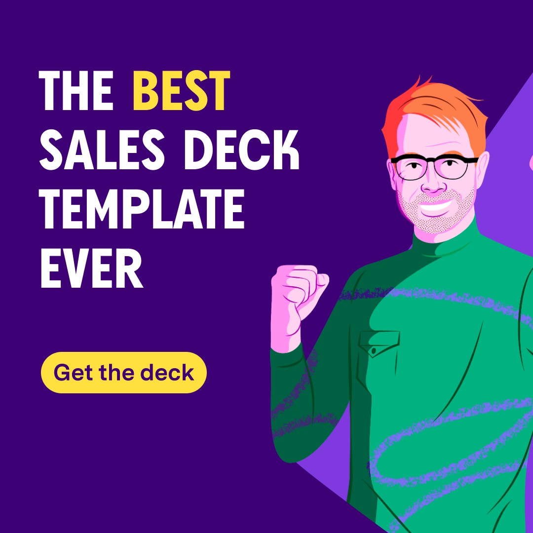 Gong on LinkedIn: The Best Sales Pitch Deck Ever: Free Sales Deck Template Gong on LinkedIn: The Best Sales Pitch Deck Ever: Free Sales Deck Template