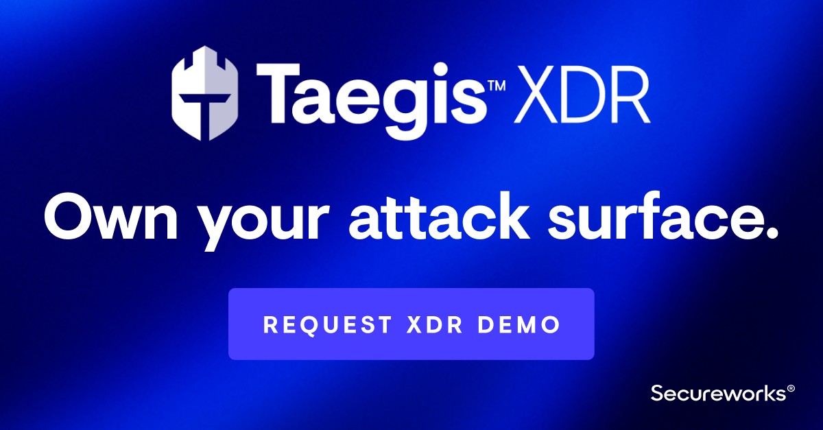 Secureworks on LinkedIn: Request a Demo - Taegis™ XDR Security ... Secureworks on LinkedIn: Request a Demo - Taegis™ XDR Security ...