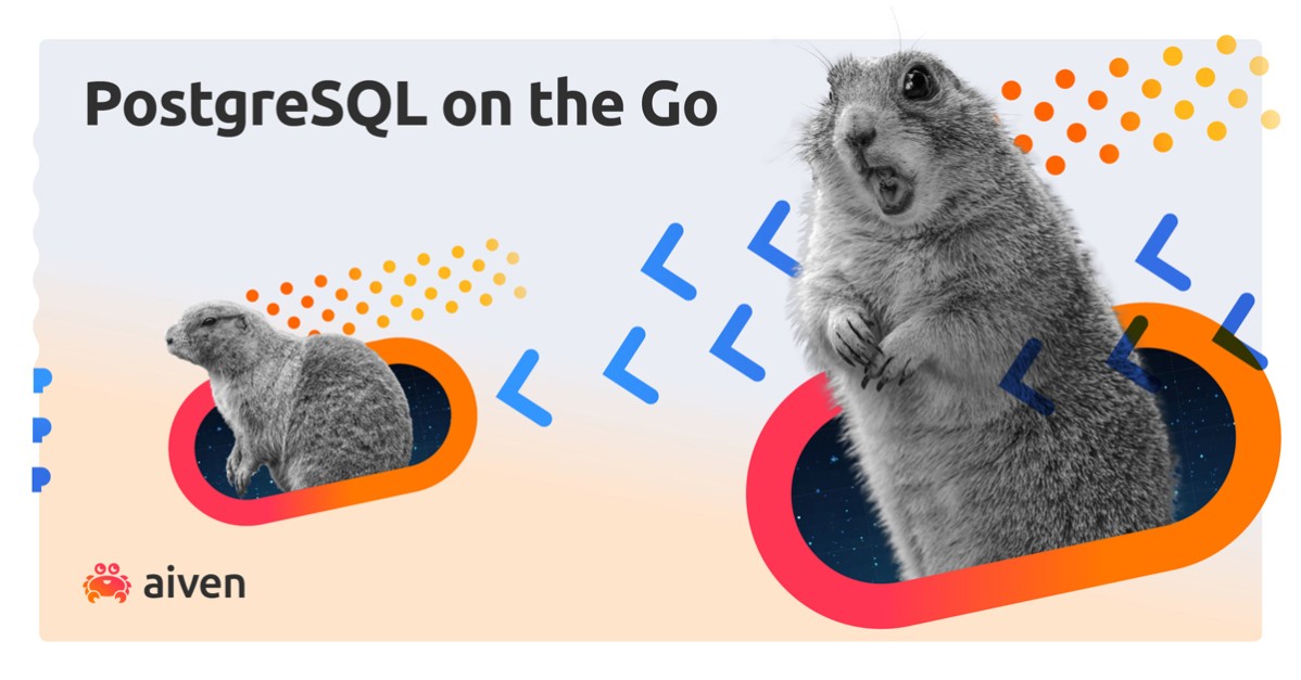 Aiven on LinkedIn: Aiven for PostgreSQL® for your Go application Aiven on LinkedIn: Aiven for PostgreSQL® for your Go application