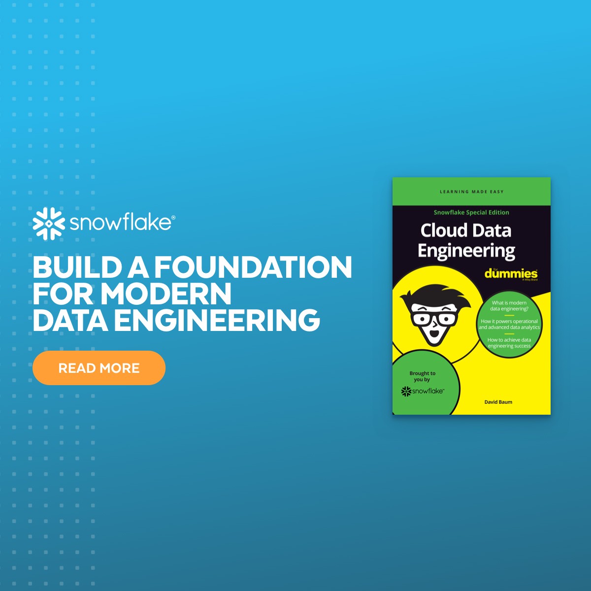 Snowflake on LinkedIn: Cloud Data Engineering for Dummies - Snowflake Snowflake on LinkedIn: Cloud Data Engineering for Dummies - Snowflake