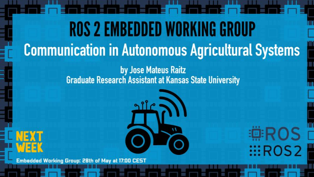 ROS 2 Embedded Working Group | LinkedIn ROS 2 Embedded Working Group | LinkedIn