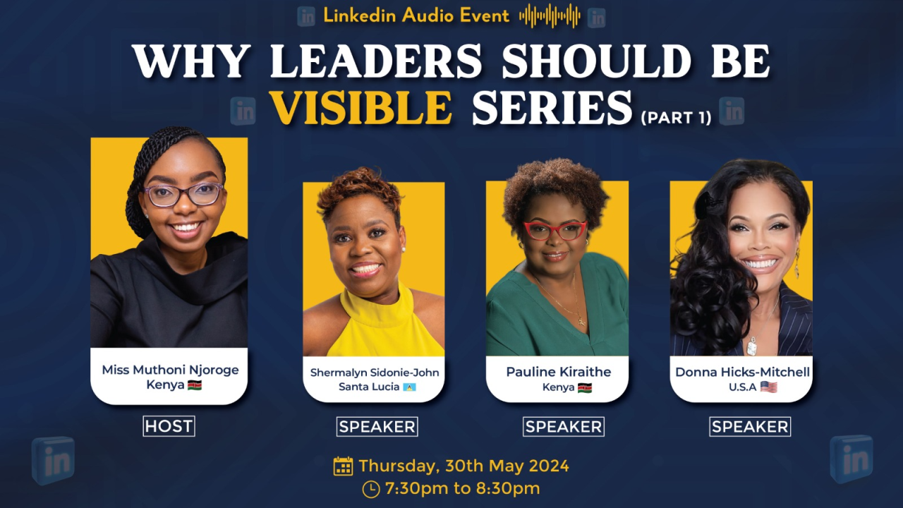 Why Leaders Should Be Visible Series- Part 1 | LinkedIn Why Leaders Should Be Visible Series- Part 1 | LinkedIn