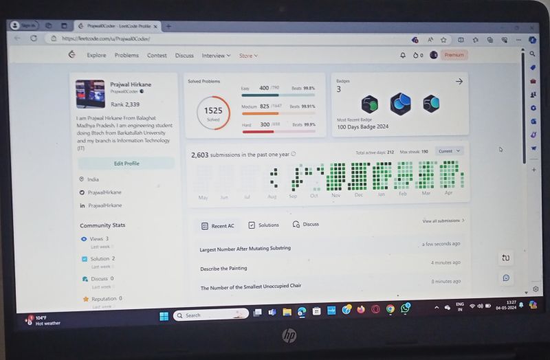 Prajwal Hirkane on LinkedIn: #365daychallenge #leetcode #dailycoding # ... Prajwal Hirkane on LinkedIn: #365daychallenge #leetcode #dailycoding # ...