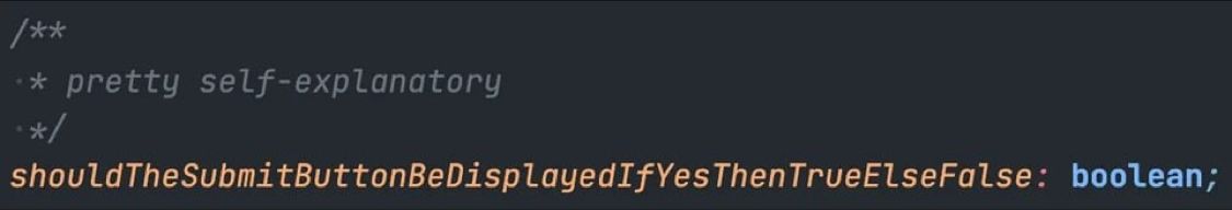 Roman Leca on LinkedIn: - Code should be the documentation! - Hold my ... Roman Leca on LinkedIn: - Code should be the documentation! - Hold my ...