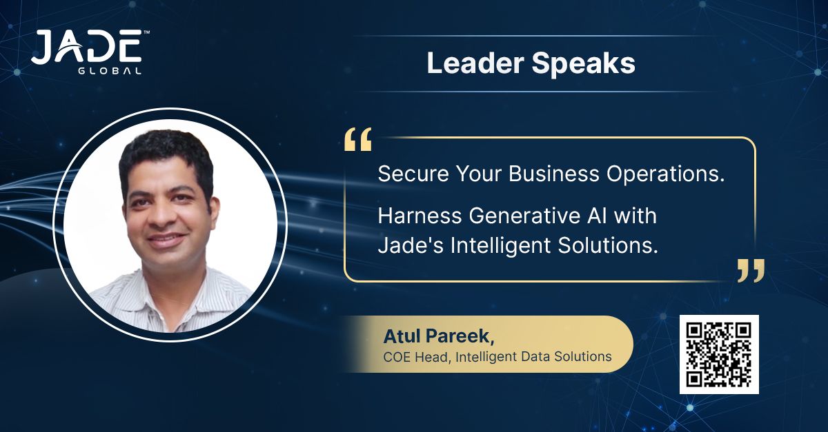 Jade Global on LinkedIn: Generative AI Consulting Services | Generative ... Jade Global on LinkedIn: Generative AI Consulting Services | Generative ...