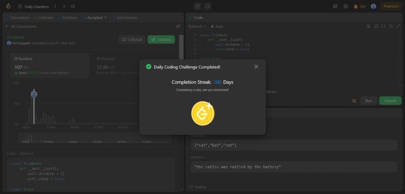 Het Prajapati on LinkedIn: #leetcode #100dayschallenge #motivation #coding Het Prajapati on LinkedIn: #leetcode #100dayschallenge #motivation #coding