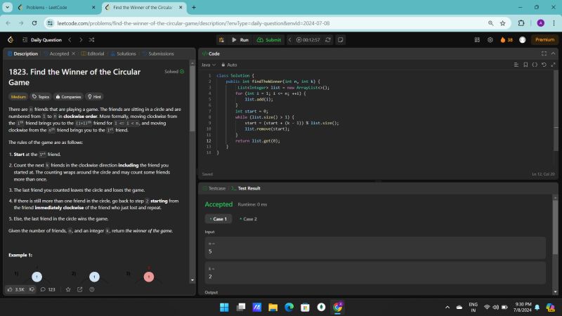 Akshar Tamboli on LinkedIn: #day29 #100daysofcoding #leetcode Akshar Tamboli on LinkedIn: #day29 #100daysofcoding #leetcode
