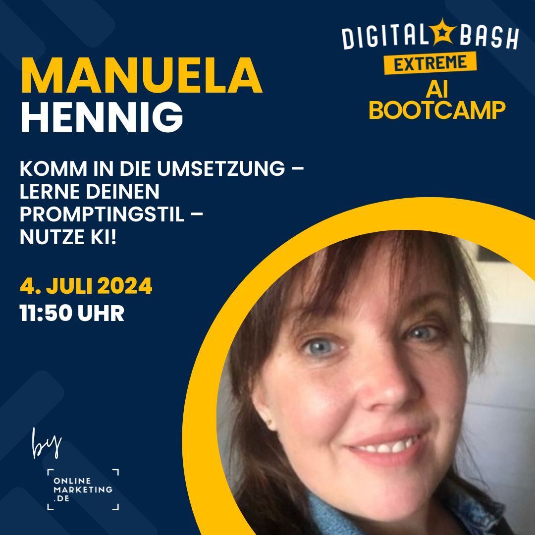 Digital Bash auf LinkedIn: #digitalbash #digitalbashextreme #ai Digital Bash auf LinkedIn: #digitalbash #digitalbashextreme #ai