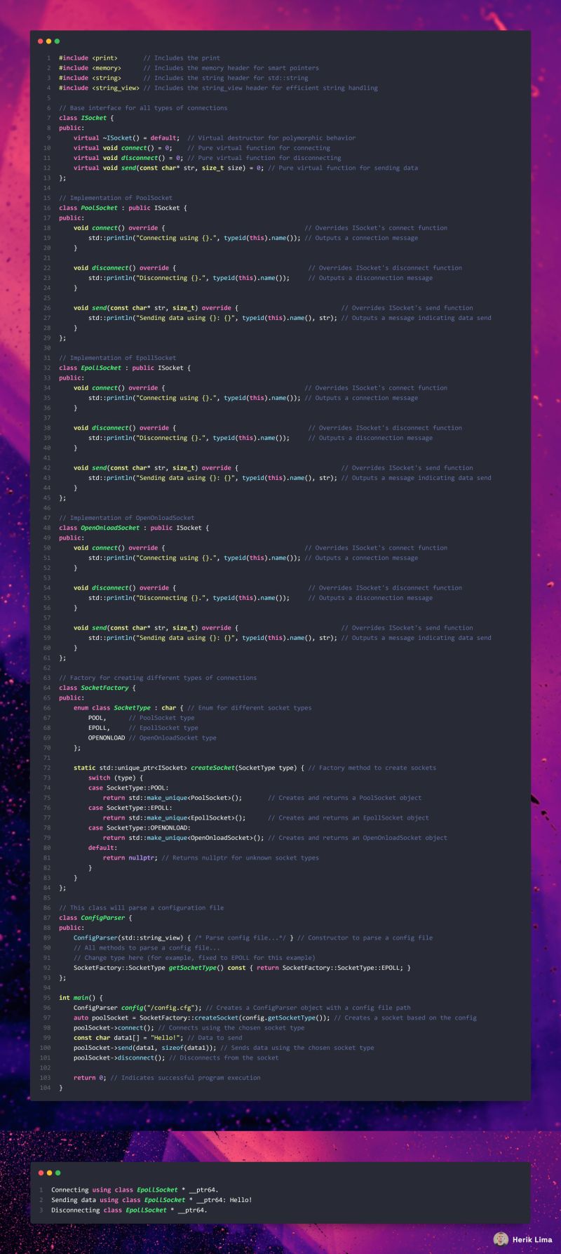 Pablo Esteban Camacho on LinkedIn: #cpp #cplusplus #design_patterns # ... Pablo Esteban Camacho on LinkedIn: #cpp #cplusplus #design_patterns # ...