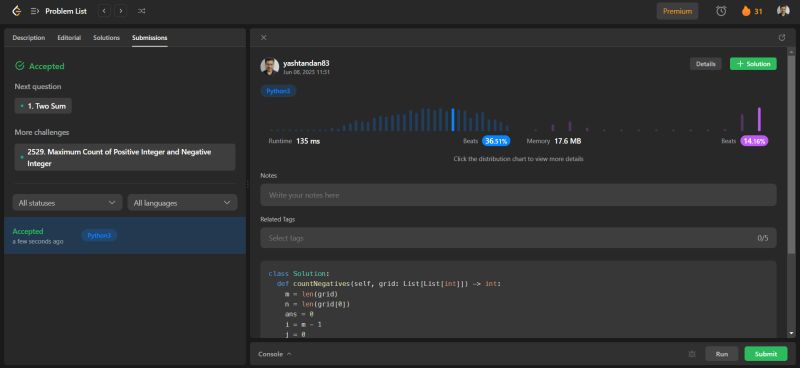 Yash Tandan on LinkedIn: #connections #100daysofcodechallenge #leetcode ... Yash Tandan on LinkedIn: #connections #100daysofcodechallenge #leetcode ...