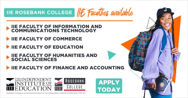 IIE Rosebank College on LinkedIn: Pursue the career of your dreams by ... IIE Rosebank College on LinkedIn: Pursue the career of your dreams by ...