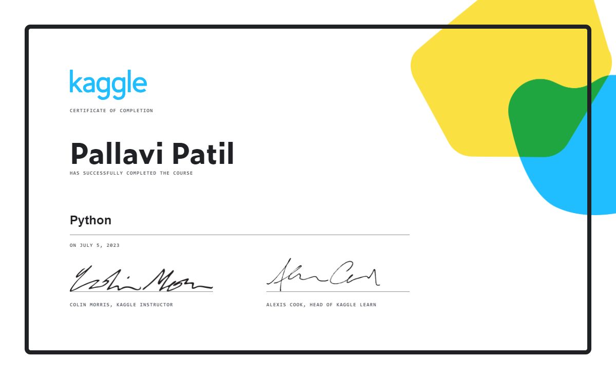 Pallavi Patil on LinkedIn: #connections #kaggle #python Pallavi Patil on LinkedIn: #connections #kaggle #python