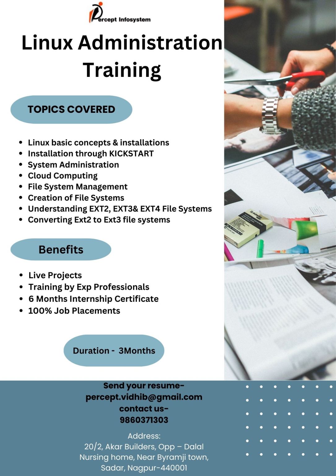 Vidhi Bangre on LinkedIn: #linuxadministration #nagpurjobs #traning #it Vidhi Bangre on LinkedIn: #linuxadministration #nagpurjobs #traning #it