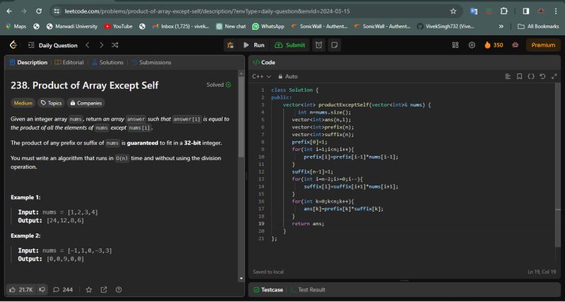 Vivek Kumar on LinkedIn: #298days #365dayschallenge #dsa #coding ... Vivek Kumar on LinkedIn: #298days #365dayschallenge #dsa #coding ...
