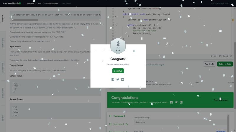 Nitish Talpada on LinkedIn: #java #hackerrank #leetcode #codingjourney ... Nitish Talpada on LinkedIn: #java #hackerrank #leetcode #codingjourney ...
