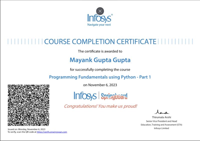 Mayank Gupta on LinkedIn: #successstory #milestoneachievement Mayank Gupta on LinkedIn: #successstory #milestoneachievement