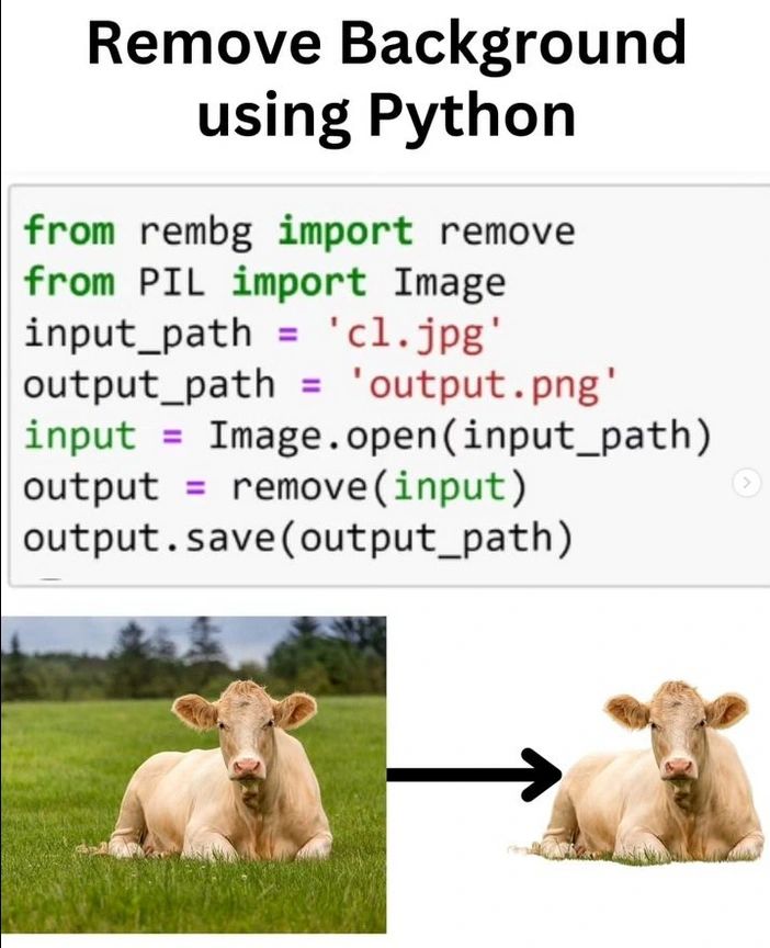 Suwandi Hartono on LinkedIn: Remove Background using python Suwandi Hartono on LinkedIn: Remove Background using python