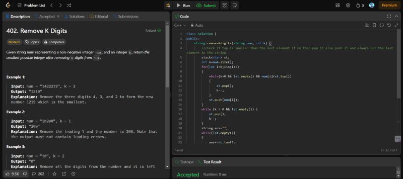 Sagar Seth on LinkedIn: #dsa #stacks #problemsolving #100daysofcode # ... Sagar Seth on LinkedIn: #dsa #stacks #problemsolving #100daysofcode # ...