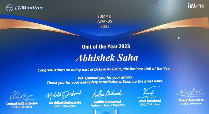 Abhishek Kumar Saha posted on LinkedIn Abhishek Kumar Saha posted on LinkedIn