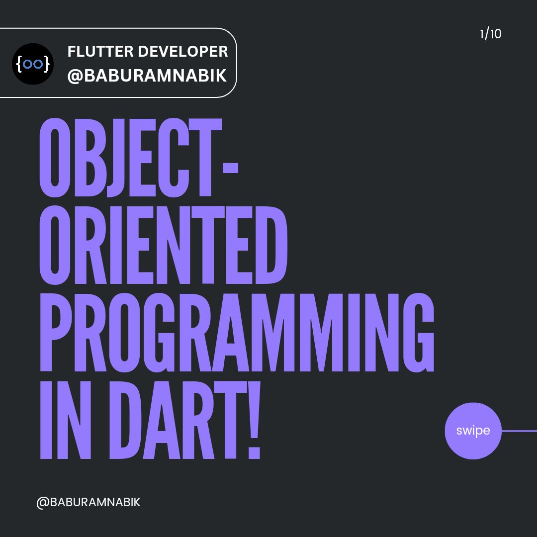 BABURAM NABIK on LinkedIn: #flutter #dart #oop # ... BABURAM NABIK on LinkedIn: #flutter #dart #oop # ...