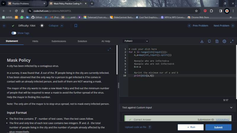 Aayush Talukdar on LinkedIn: #codechef #codingchallenge #pythoncoding # ... Aayush Talukdar on LinkedIn: #codechef #codingchallenge #pythoncoding # ...