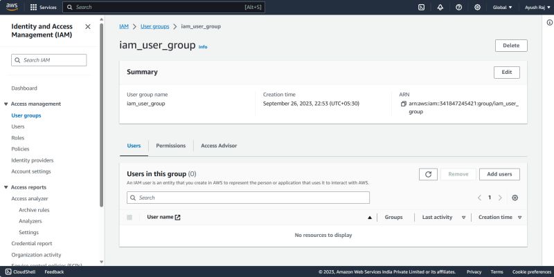 Ayush Raj on LinkedIn: #aws #iamuser #cloudsecurity #handsonlearning # ... Ayush Raj on LinkedIn: #aws #iamuser #cloudsecurity #handsonlearning # ...
