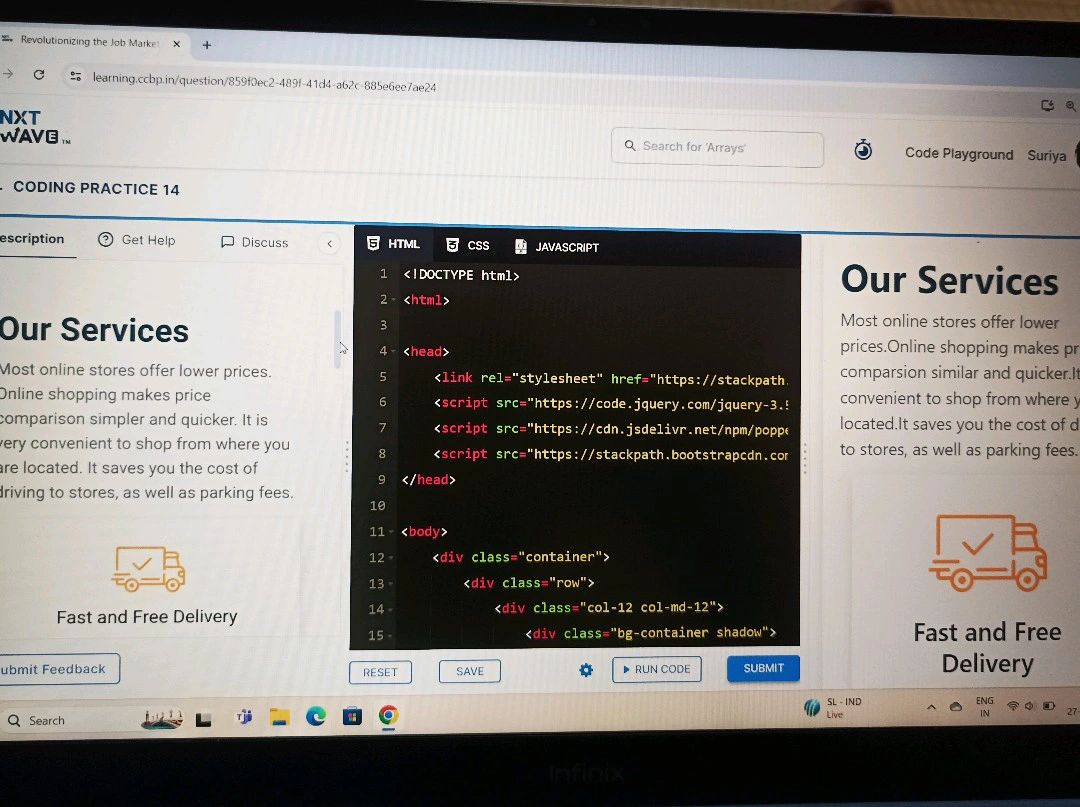 Suriya Suriya on LinkedIn: #day9 #30daysofcode #html #css #ccbp #nxtwave Suriya Suriya on LinkedIn: #day9 #30daysofcode #html #css #ccbp #nxtwave