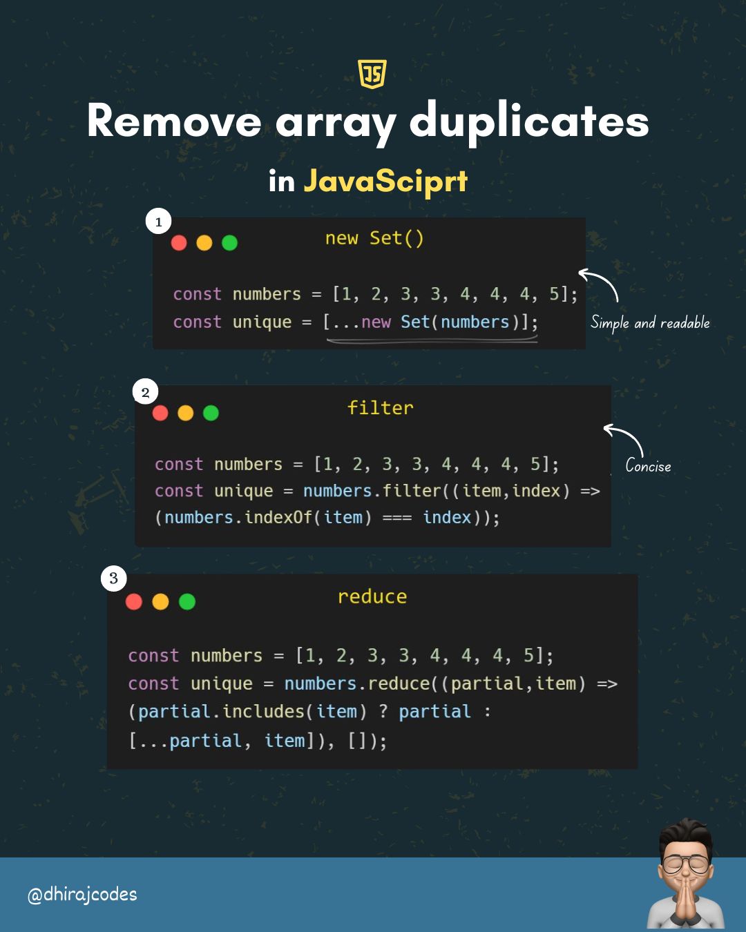 Dhiraj Tandulkar on LinkedIn: #javascript #arrays #dsa # ... Dhiraj Tandulkar on LinkedIn: #javascript #arrays #dsa # ...