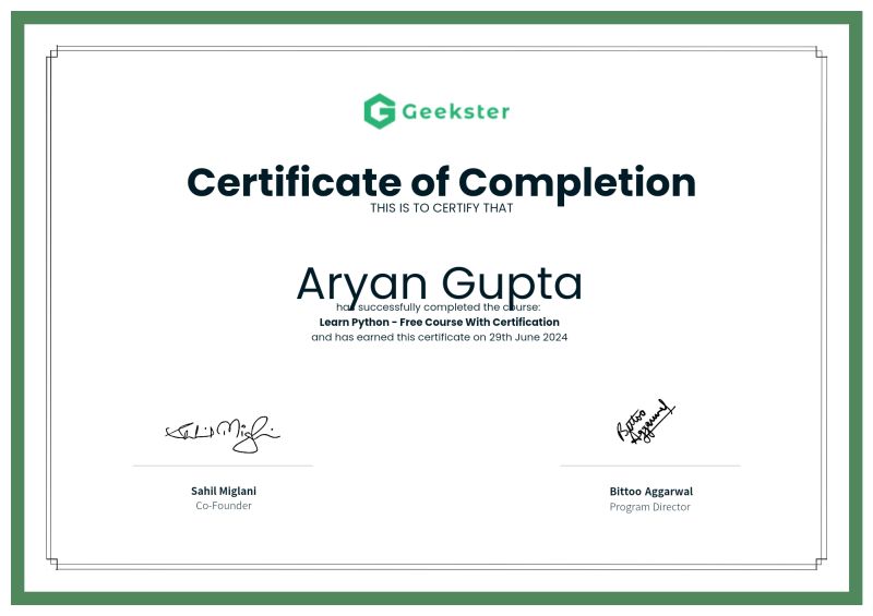 Aryan Gupta on LinkedIn: #python #programming #techskills # ... Aryan Gupta on LinkedIn: #python #programming #techskills # ...
