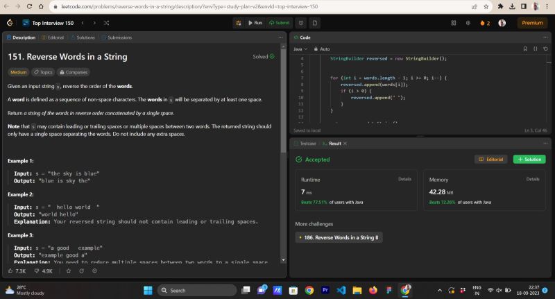 Rahul Kumar on LinkedIn: #leetcode #problemsolving #codingjourney # ... Rahul Kumar on LinkedIn: #leetcode #problemsolving #codingjourney # ...
