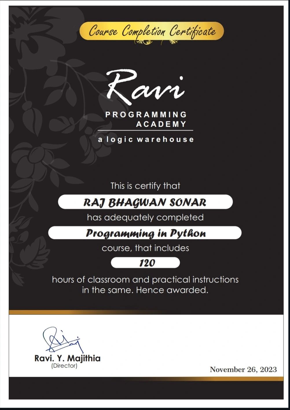 Raj Sonar on LinkedIn: #pythonprogramming #softwaredevelopment # ... Raj Sonar on LinkedIn: #pythonprogramming #softwaredevelopment # ...