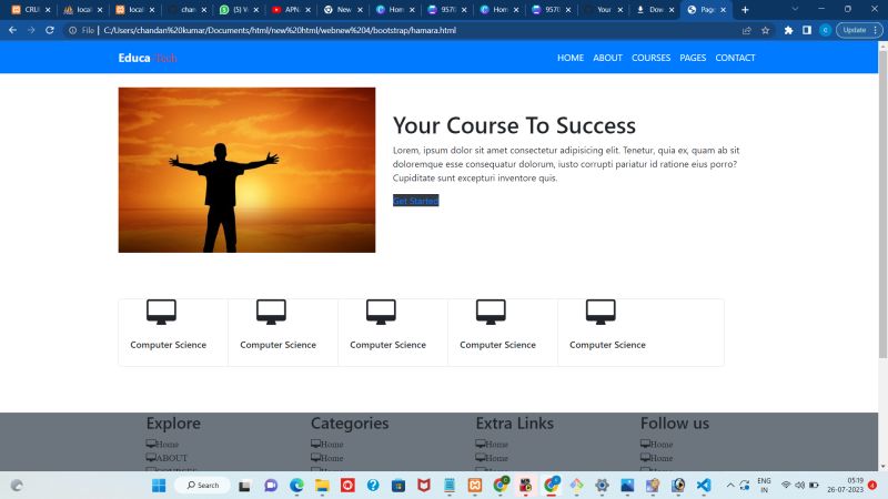 chandan singh kushwaha on LinkedIn: Full stack web development project chandan singh kushwaha on LinkedIn: Full stack web development project