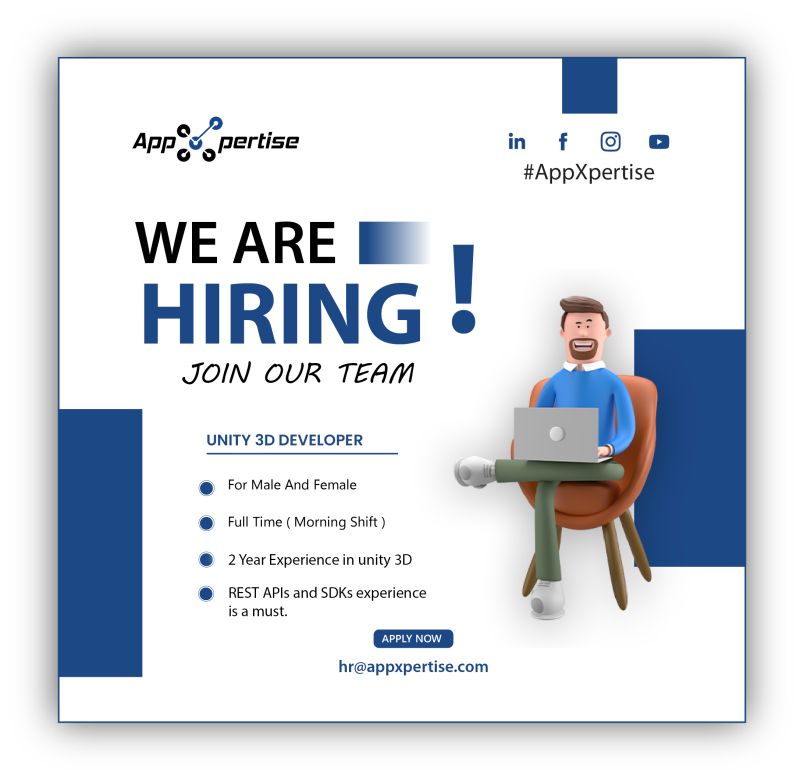 AppXpertise on LinkedIn: #unitydeveloper #gamedev #joinourteam | 13 ... AppXpertise on LinkedIn: #unitydeveloper #gamedev #joinourteam | 13 ...