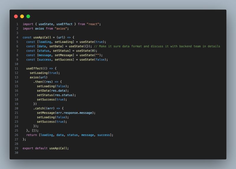 Azib Rasheed on LinkedIn: #react #customhooks #cleancode # ... Azib Rasheed on LinkedIn: #react #customhooks #cleancode # ...