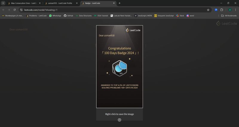 Muhammad Usman on LinkedIn: #100days #leetcode | 10 comments Muhammad Usman on LinkedIn: #100days #leetcode | 10 comments
