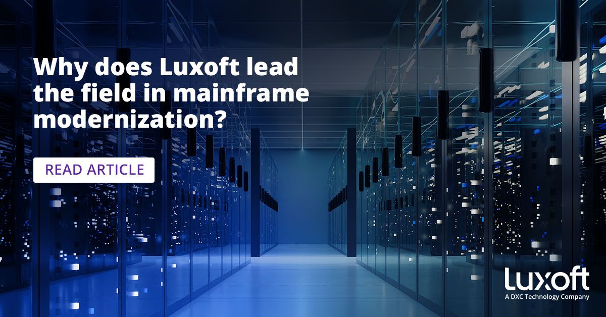 Luxoft on LinkedIn: How does mainframe modernization and automation ... Luxoft on LinkedIn: How does mainframe modernization and automation ...