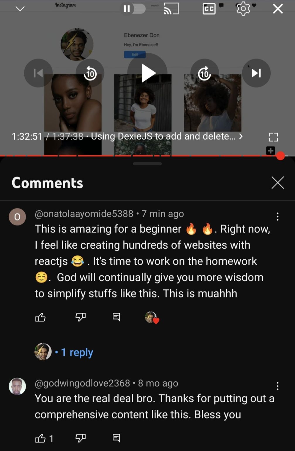 Ebenezer Don on LinkedIn: #programming #reactjs #javascript | 22 comments Ebenezer Don on LinkedIn: #programming #reactjs #javascript | 22 comments
