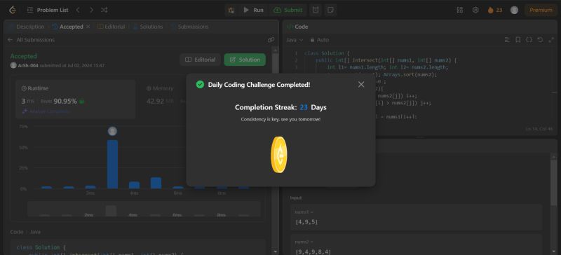 Aryan Sharma on LinkedIn: #leetcode #dsa #day23 Aryan Sharma on LinkedIn: #leetcode #dsa #day23