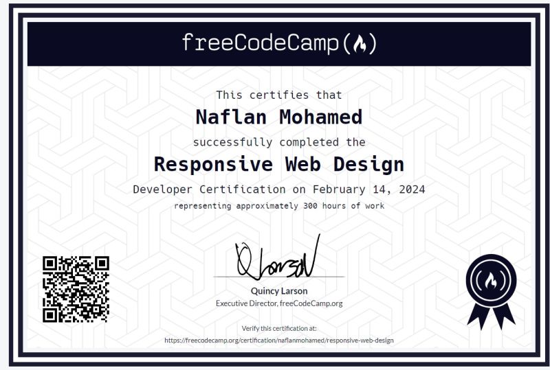 Naflan Mohamed on LinkedIn: #html #css #freecodecamp #webdevelopment # ... Naflan Mohamed on LinkedIn: #html #css #freecodecamp #webdevelopment # ...