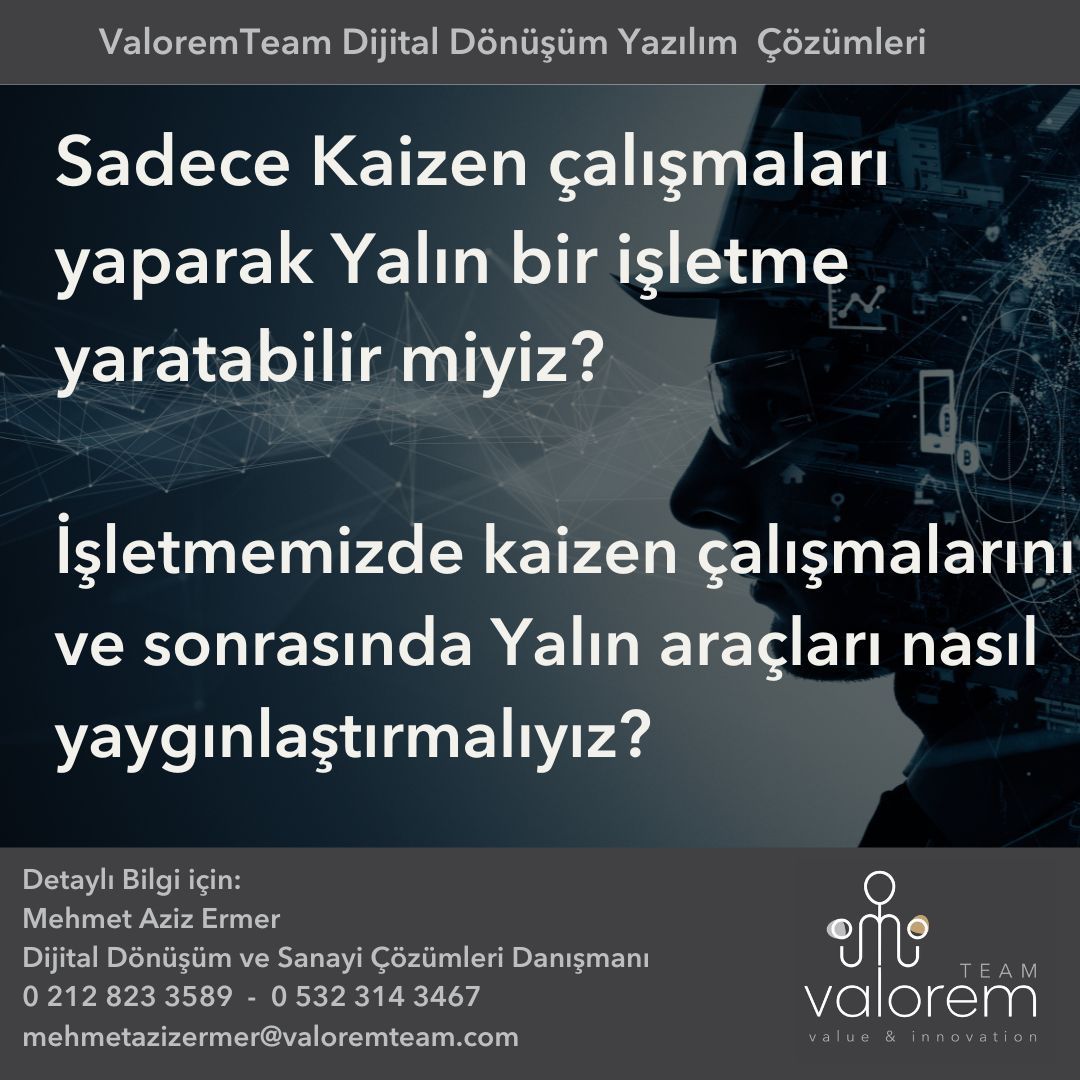 MEHMET AZİZ ERMER LinkedIn‘de: #yalındönüşüm #kaizen #sürekliiyileştirme MEHMET AZİZ ERMER LinkedIn‘de: #yalındönüşüm #kaizen #sürekliiyileştirme