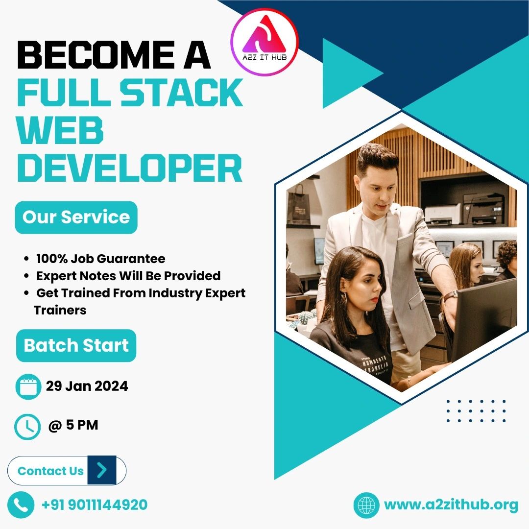 A2Z INFOTECHS / A2Z IT HUB PVT LTD on LinkedIn: #fullstackdeveloper # ... A2Z INFOTECHS / A2Z IT HUB PVT LTD on LinkedIn: #fullstackdeveloper # ...