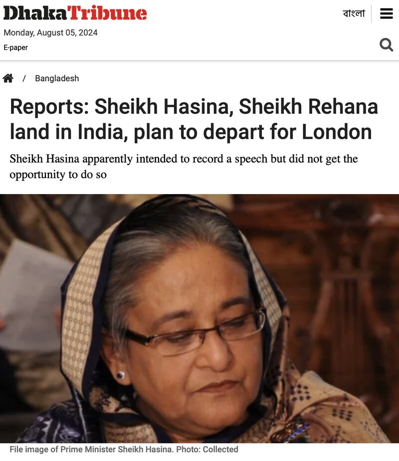 Omer Alvie on LinkedIn: ️Bangladesh’s Prime Minister Sheikh Hasina has ... Omer Alvie on LinkedIn: ️Bangladesh’s Prime Minister Sheikh Hasina has ...