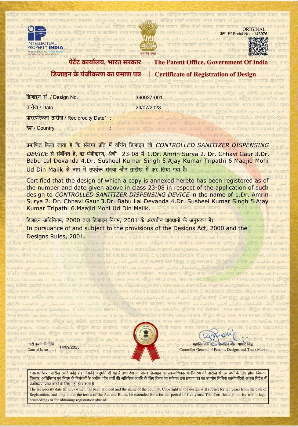 Dr. Maajid Mohi Ud Din Malik (Ph.D) on LinkedIn: Happy to share our new ... Dr. Maajid Mohi Ud Din Malik (Ph.D) on LinkedIn: Happy to share our new ...