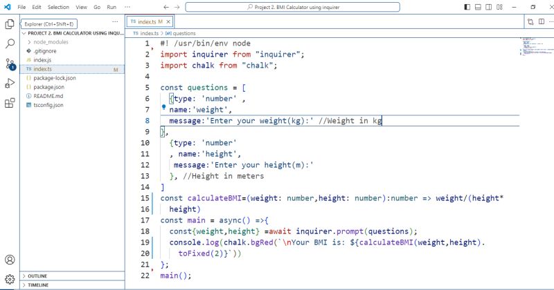 Fariha Shiekh on LinkedIn: #coding #programming #bmi #calculator # ... Fariha Shiekh on LinkedIn: #coding #programming #bmi #calculator # ...