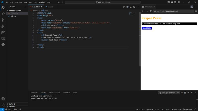 Swapnil Pawar on LinkedIn: #webdevelopment #css #html #codingjourney # ... Swapnil Pawar on LinkedIn: #webdevelopment #css #html #codingjourney # ...