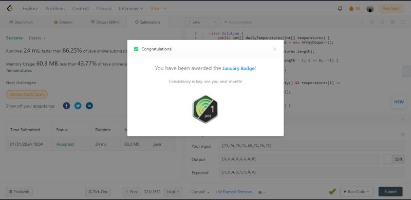 Parth Shethji on LinkedIn: #leetcode #codingchallenge #january2024 # ... Parth Shethji on LinkedIn: #leetcode #codingchallenge #january2024 # ...